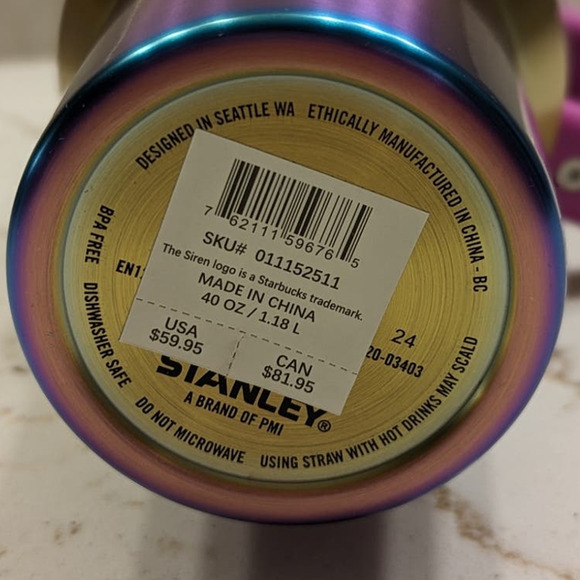 Stanley | Dining | New 224 Stanley X Starbucks 40oz Summer Sunset ...